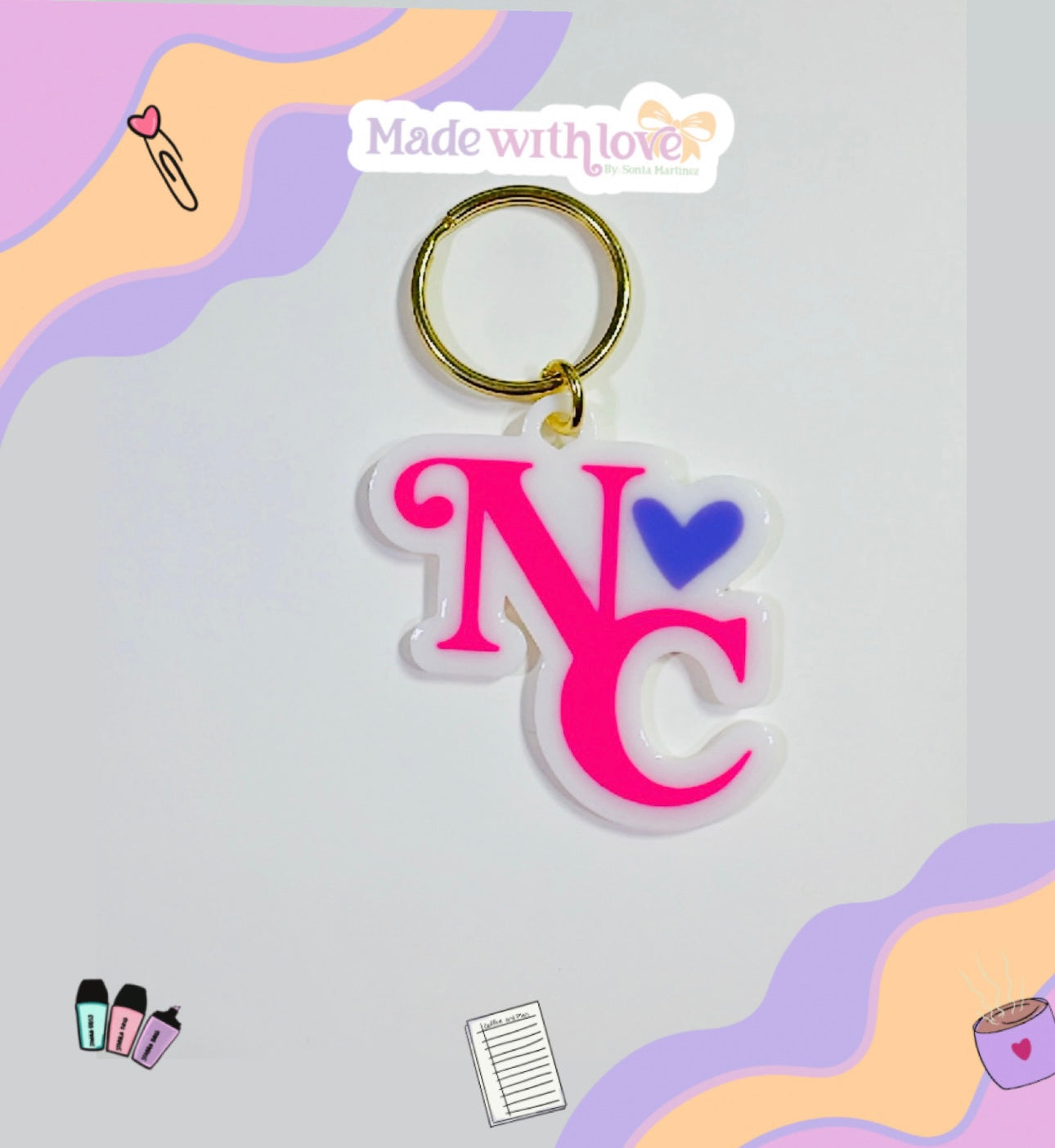 Nfc Bussines Smart Keychain – Madewiithloveshop